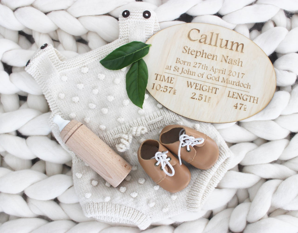 Birth Plaque – Clarity & Co Perth