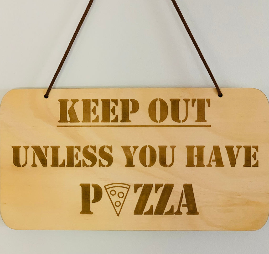 KEEP OUT Hanging Sign – Clarity & Co Perth